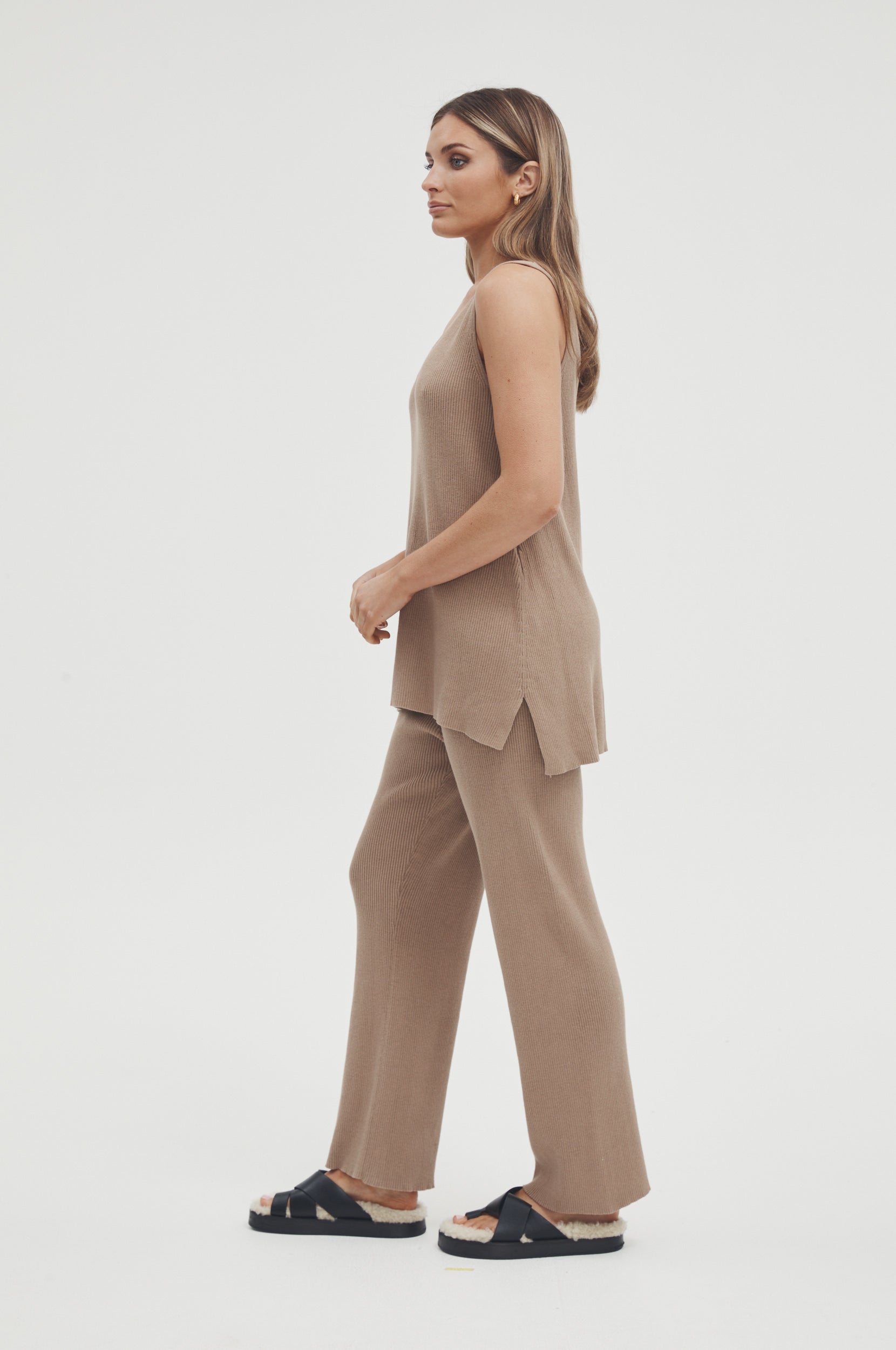 The Best Maternity Knit Pant (Tan) – LÉGOE HERITAGE