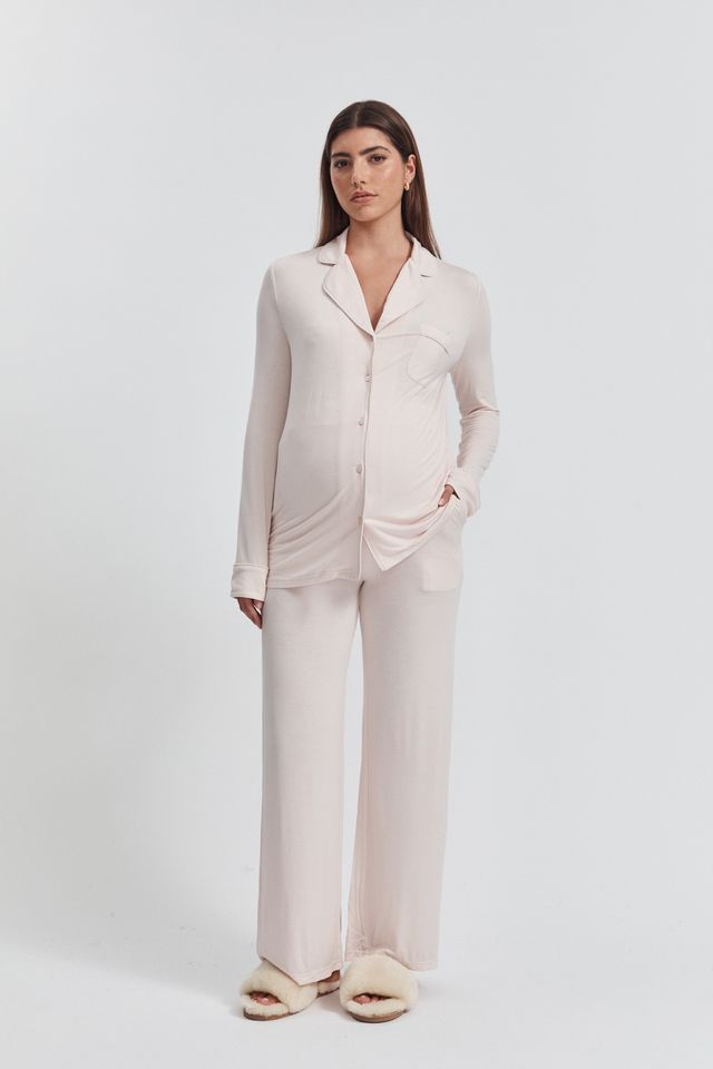 Soft Maternity PJ Pant (Pink) | LEGOE HERITAGE – LÉGOE HERITAGE